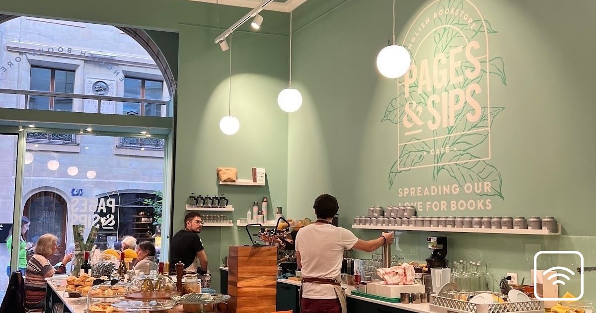 Pages & Sips: A Work-Friendly Place in Geneva