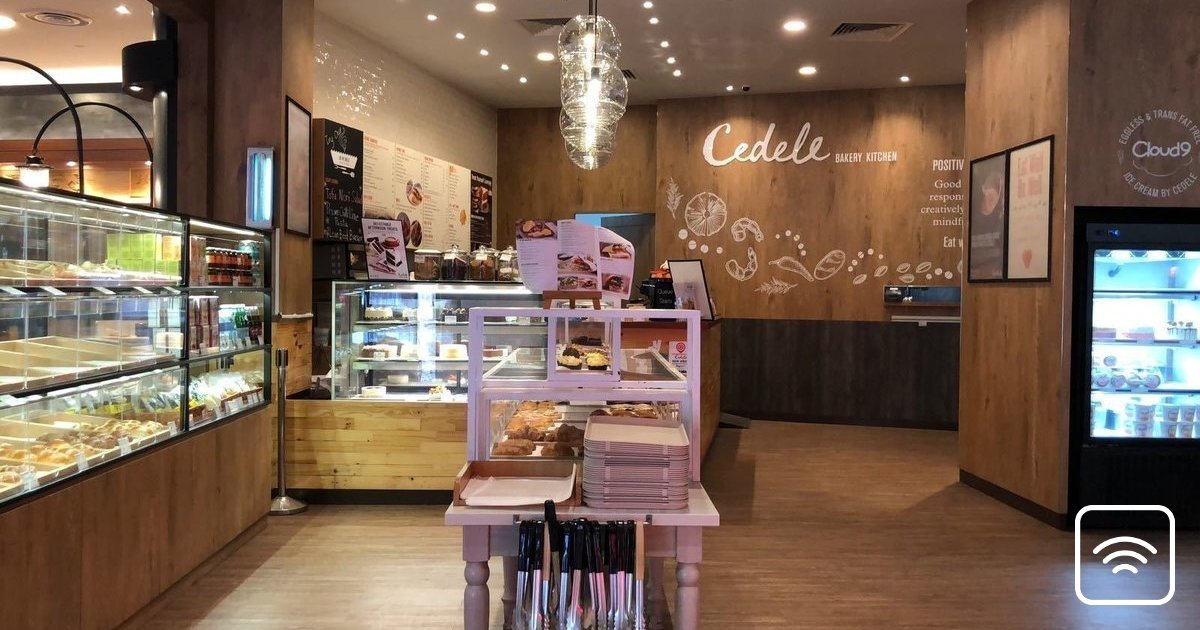 Cedele Bakery Kitchen - Waterway Point: A Work-Friendly Place in Singapore