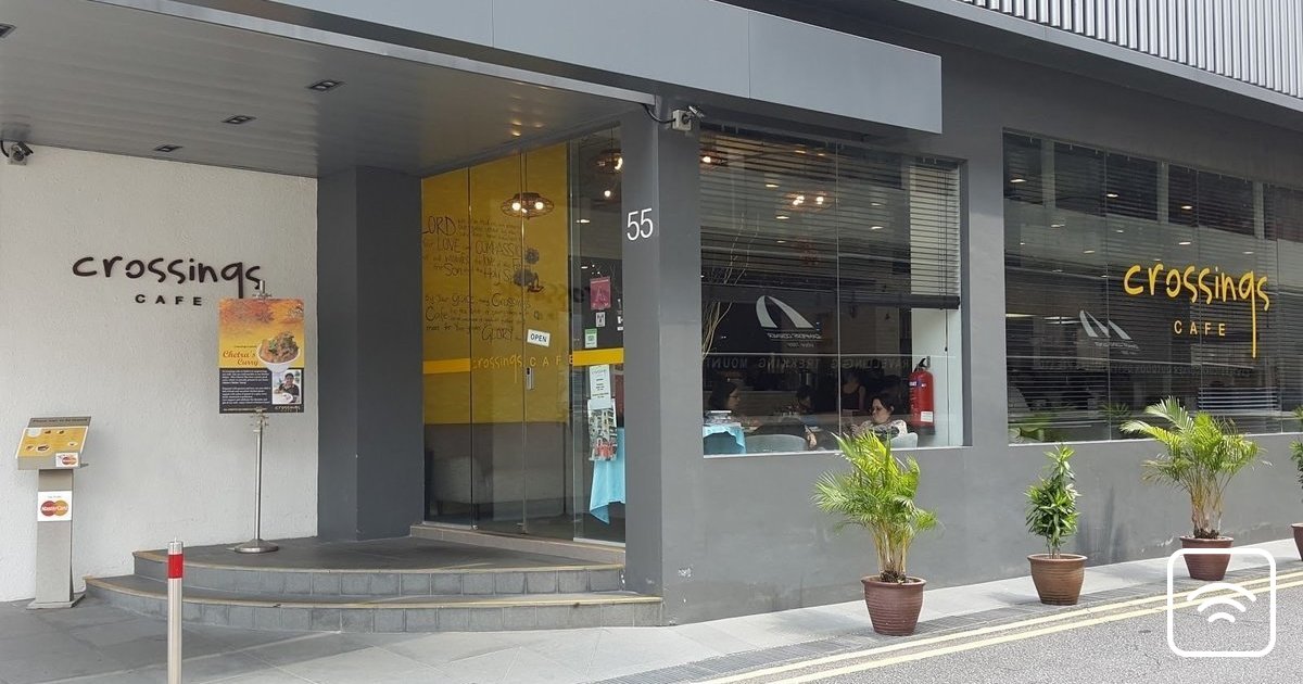 Crossings Cafe: A Work-Friendly Place in Singapore