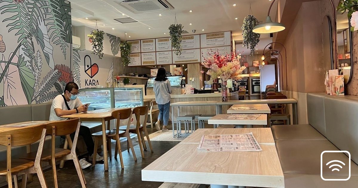 KARA Cafe and Dessert Bar: A Work-Friendly Place in Singapore