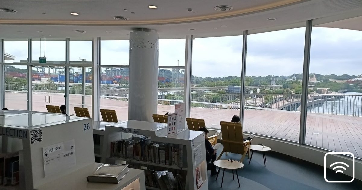 library@harbourfront: A Work-Friendly Place in Singapore