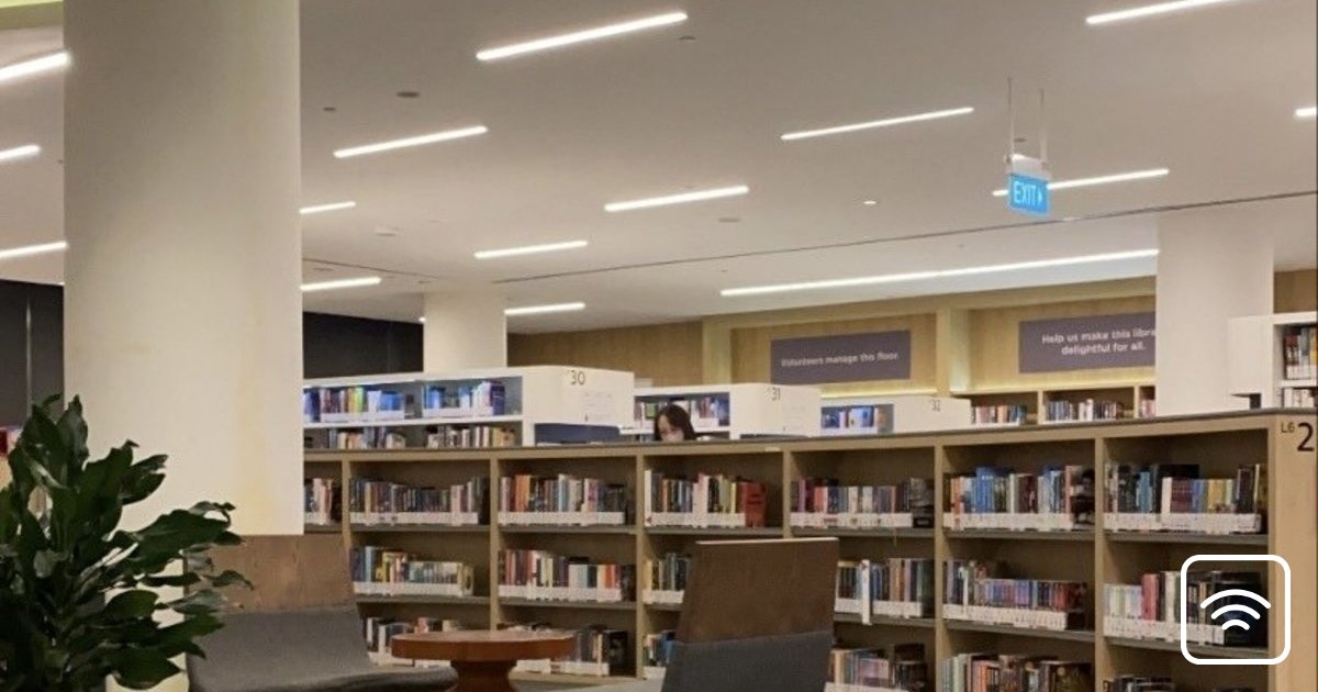 Tampines Regional Library: A Work-Friendly Place in Singapore
